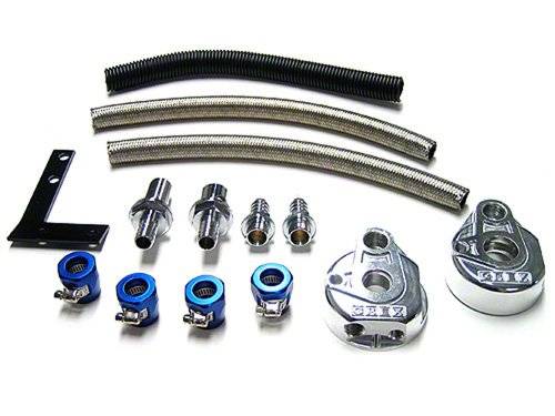 Greddy 1993-1998 Toyota Supra Greddy Oil Filter Relocation Kit - CorSport