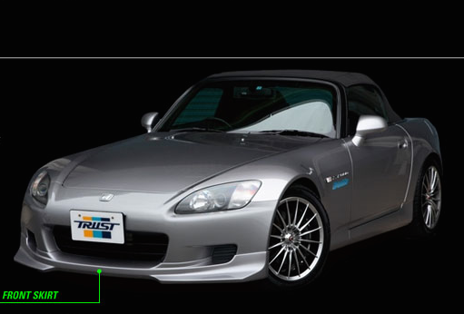 Greddy 2000-2003 Honda S2000 Greddy GRacer Front Lip Spoiler - CorSport